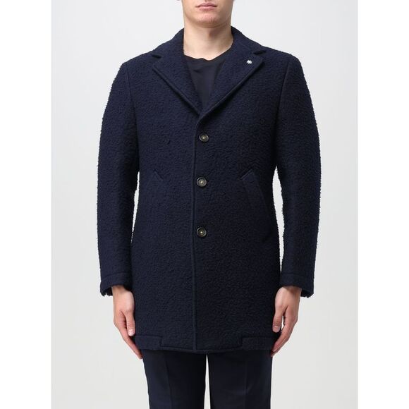 Manuel Ritz | Jackets & Coats | Manuel Ritz Coat Men Blue | Poshmark